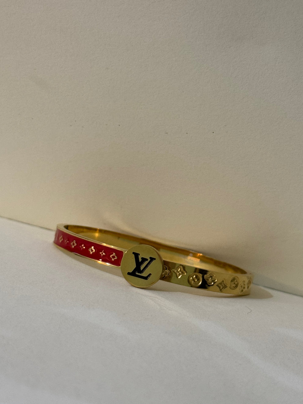 Red LV Bangle – Honey, I’m home Accessories.