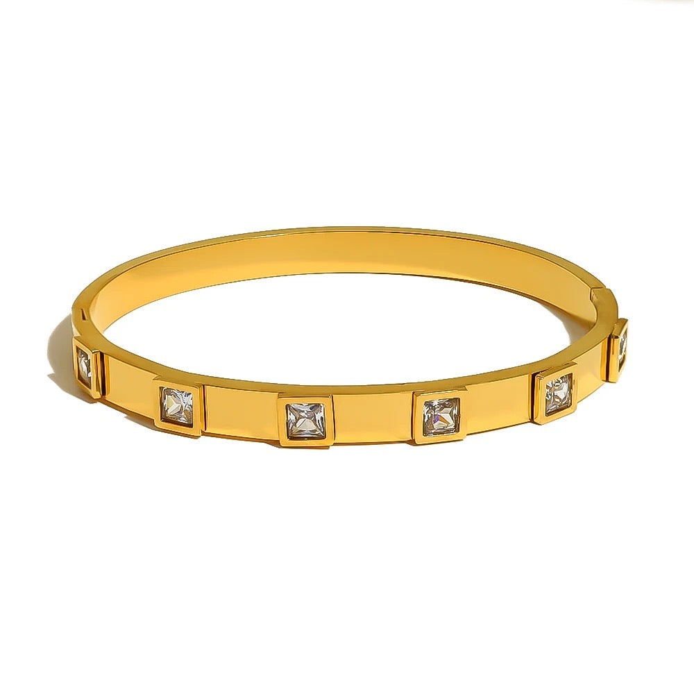 Mini squares Bangle – Honey, I’m home Accessories.